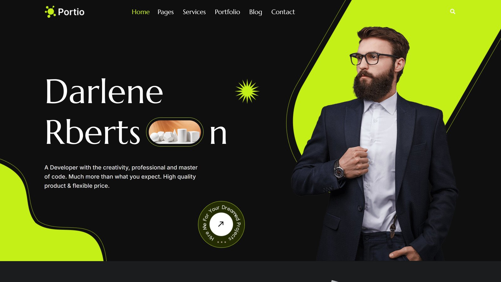 Portio – Portfolio Elementor 模板套件 – web.ui-project.com